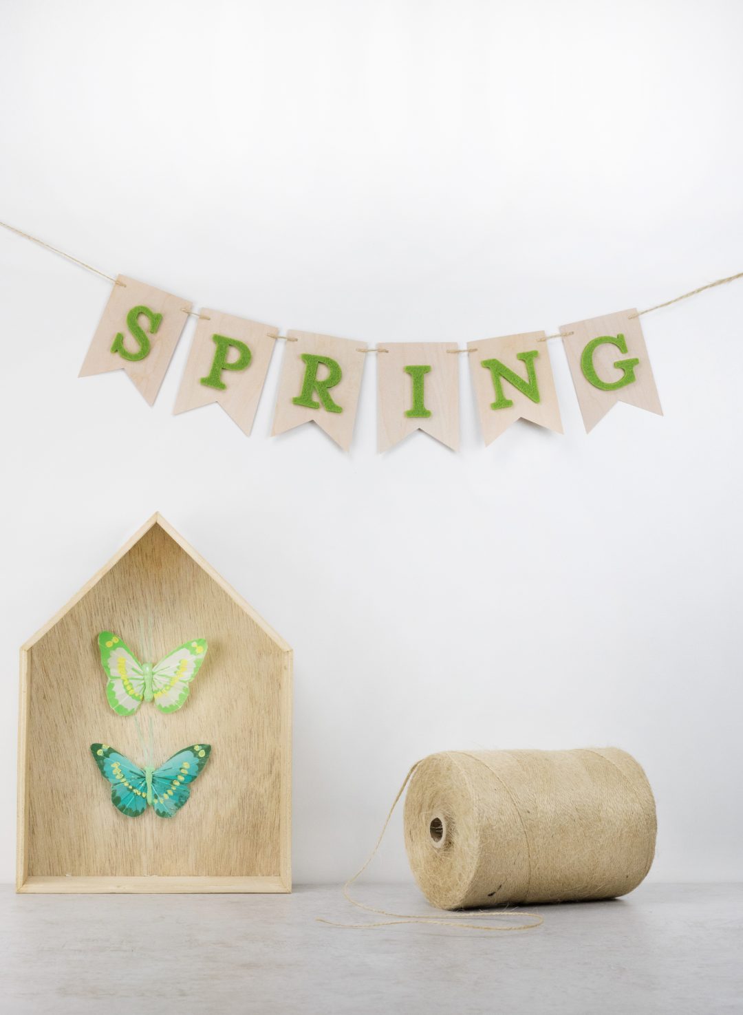 DIY Challenge: Wimpelkette aus Papier und Filz - Kreativliebe